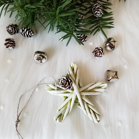 Hand Crafted | Holiday | Handmade Paper Ornament Star Scandinavian ...
